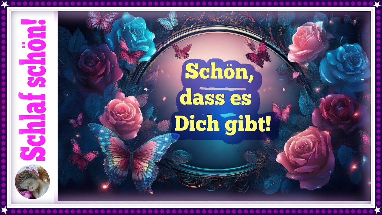 Gute Nacht Gruß für Dich 🩷 Ich bin so froh Dich an meiner Seite zu ...
