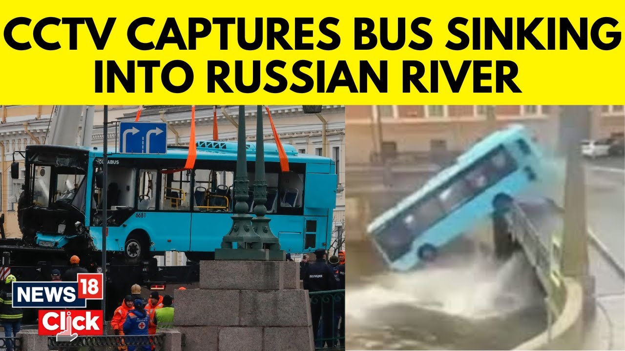Russia News | Three Dead After Bus Falls Into River In St Petersburg ...
