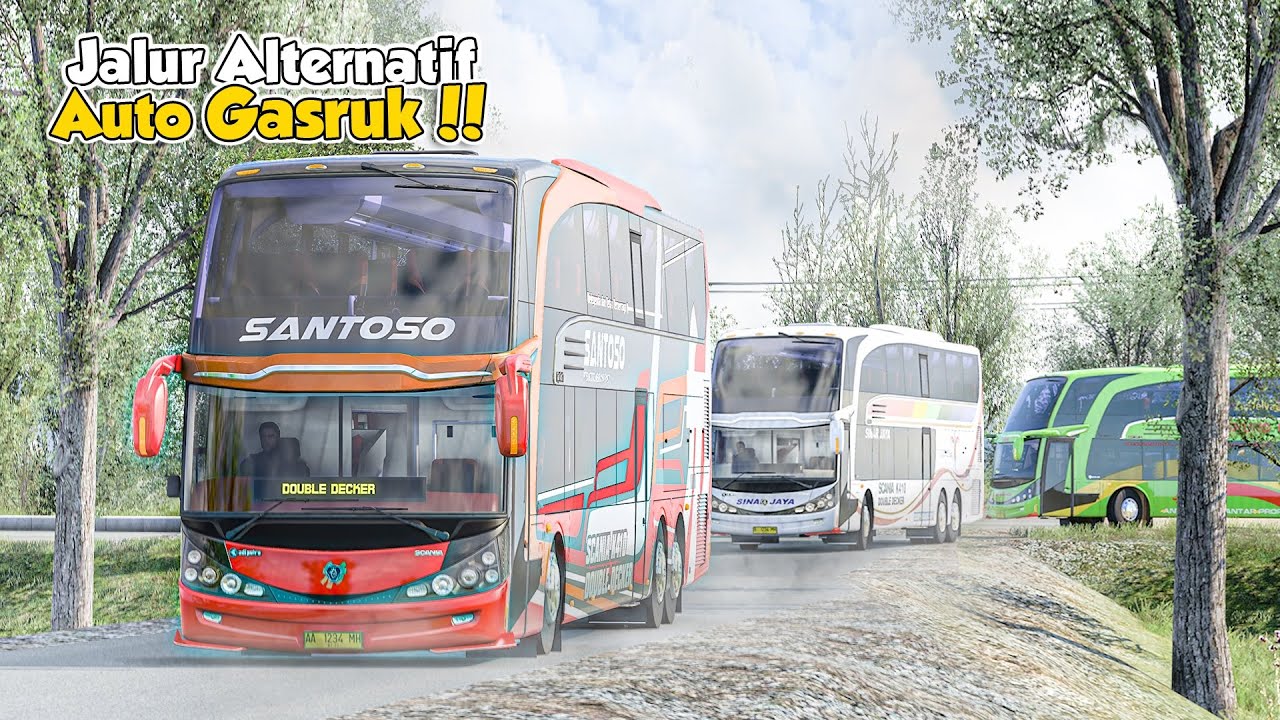Semua Jalan Ditutup Double Decker Konvoi Lewat Jalur Alternatif Ep 1