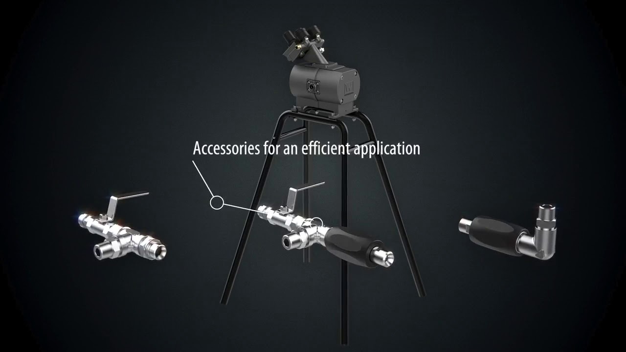 WAGNER POMPA DD10 TOPFINISH - Pompa pneumatica a doppia membrana. - YouTube