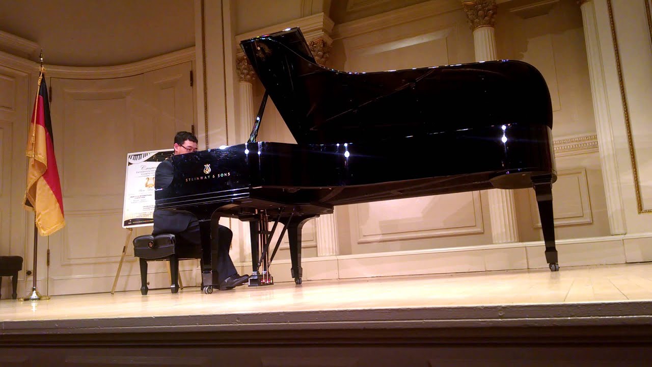 Samuel Lee presents at Carnegie Hall NY - YouTube