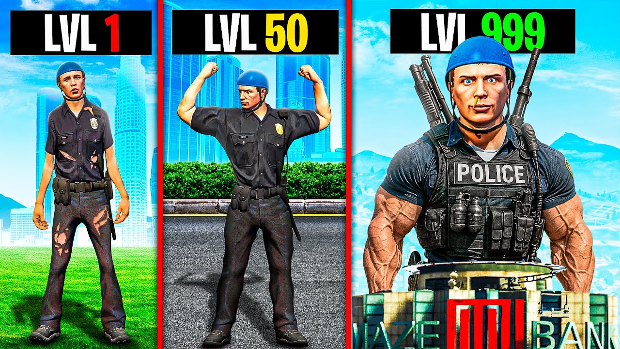 Jeffy Becomes The STRONGEST POLICE OFFICER In GTA 5! - YouTube