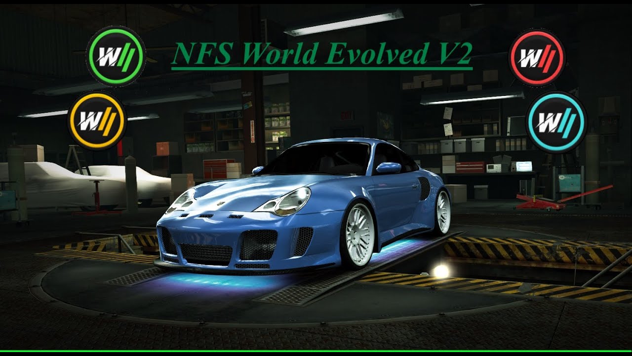 NFS World Evolved V2 Weekly Challenge (PORSCHE 911 TURBO S (996)) Gray ...