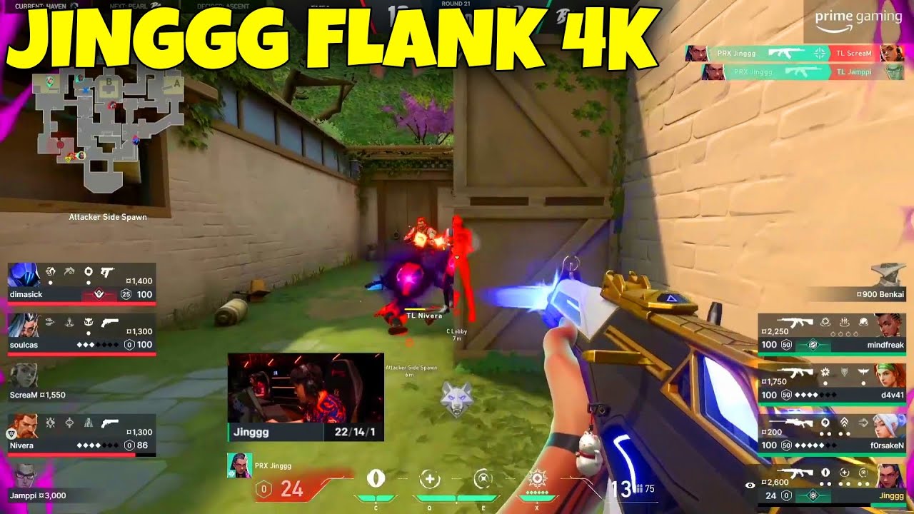 Paper Rex Jinggg Flank 4k in VCT | That's Why Flank is Important ...