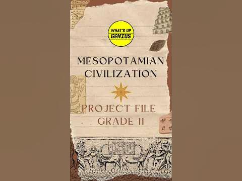 History: Mesopotamian Civilisation- Project File | Grade 11 - YouTube