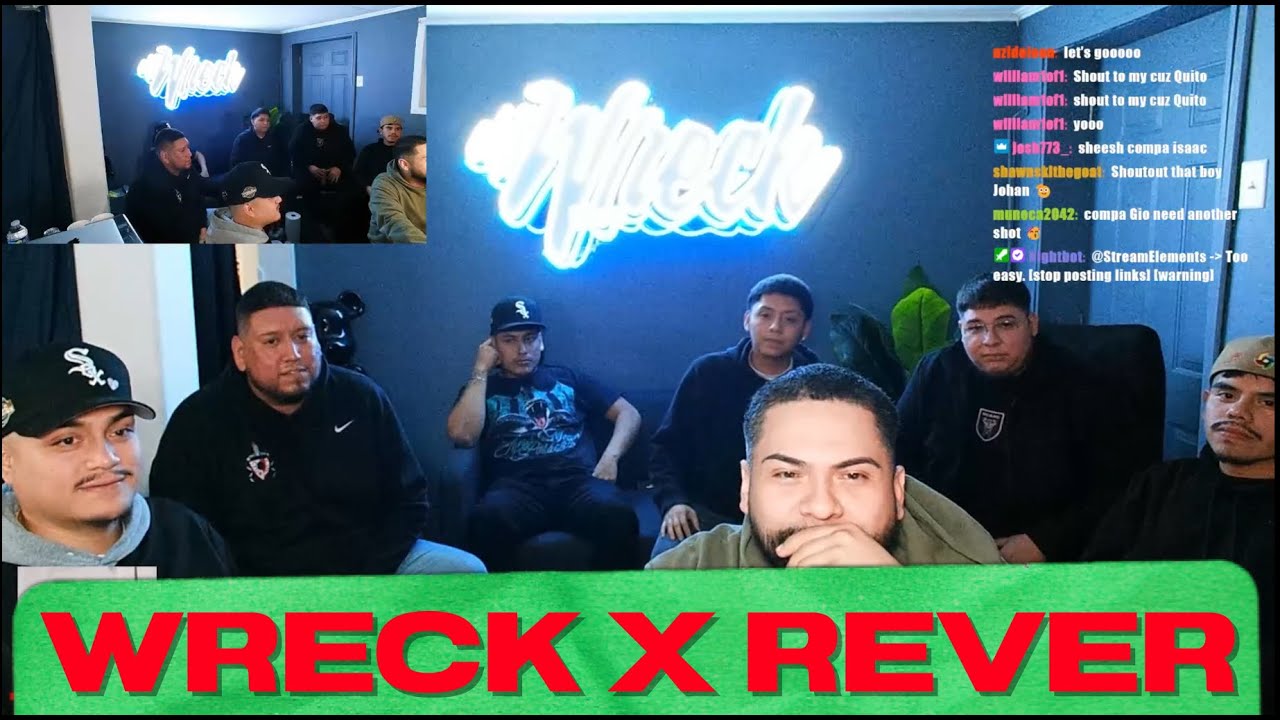 WRECK X GRUPO REVER (CHICAGO) LIVE STREAM - YouTube