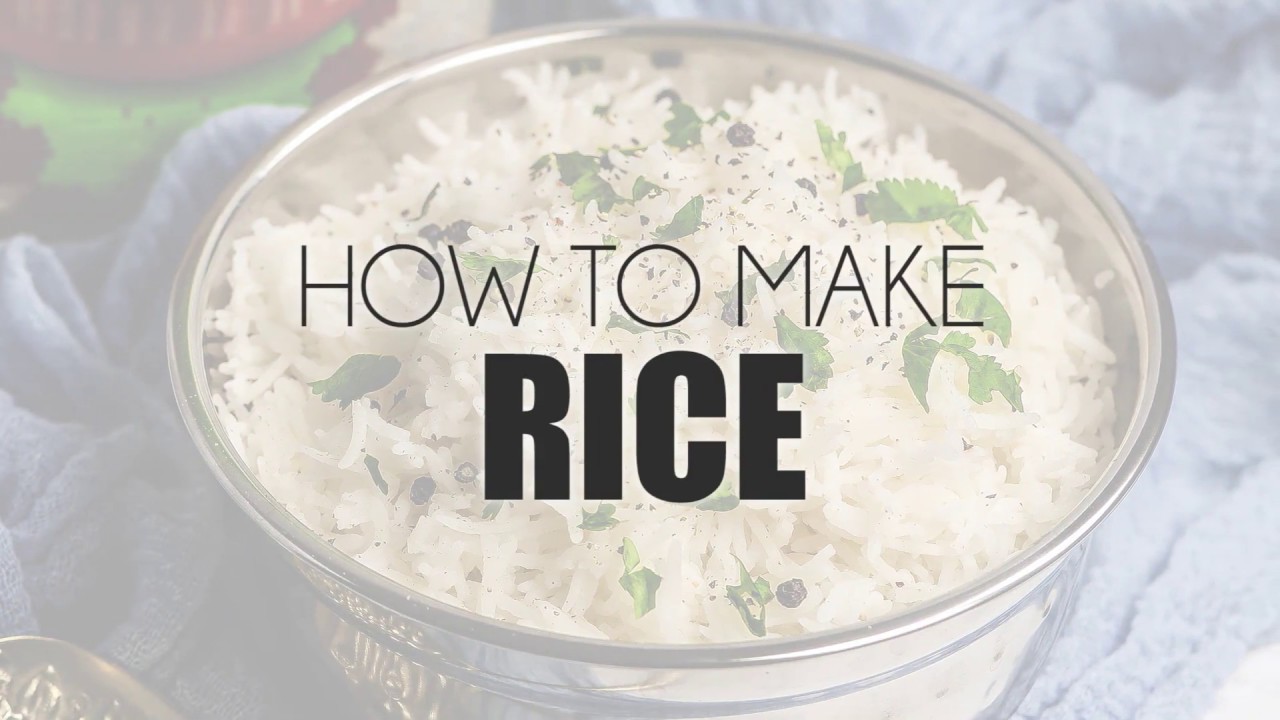 Simple Recipe On How To Cook Rice - YouTube