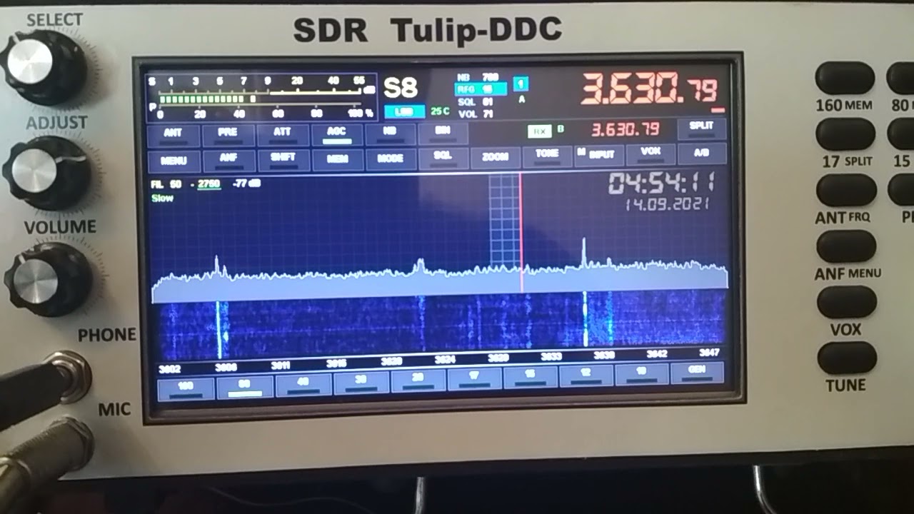 DDC/DUC SDR TRX TULIP (Тюльпан) - YouTube