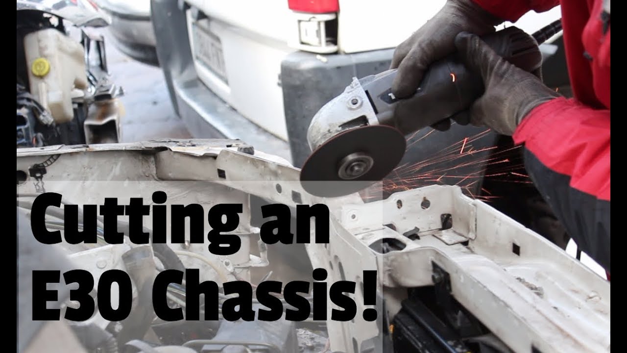 Cutting an E30 CHASSIS | VLOG 6 - YouTube