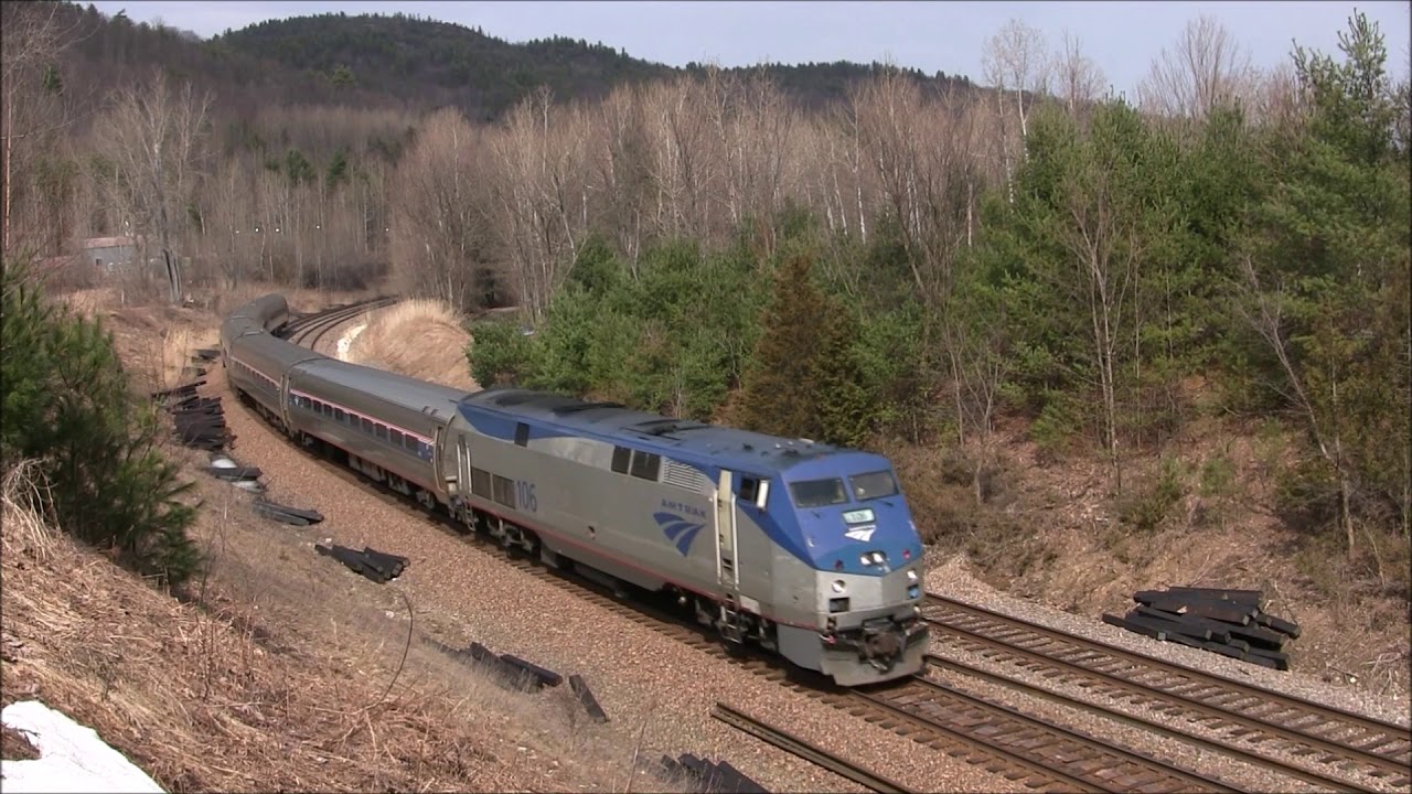 Amtrak 68 and 69 on March 30, 2019 - YouTube