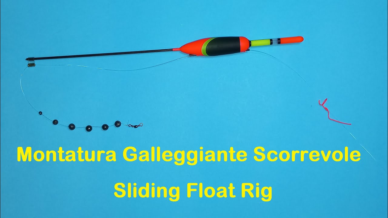 Montatura Galleggiante Scorrevole con Stopper di Filo / Sliding Float ...