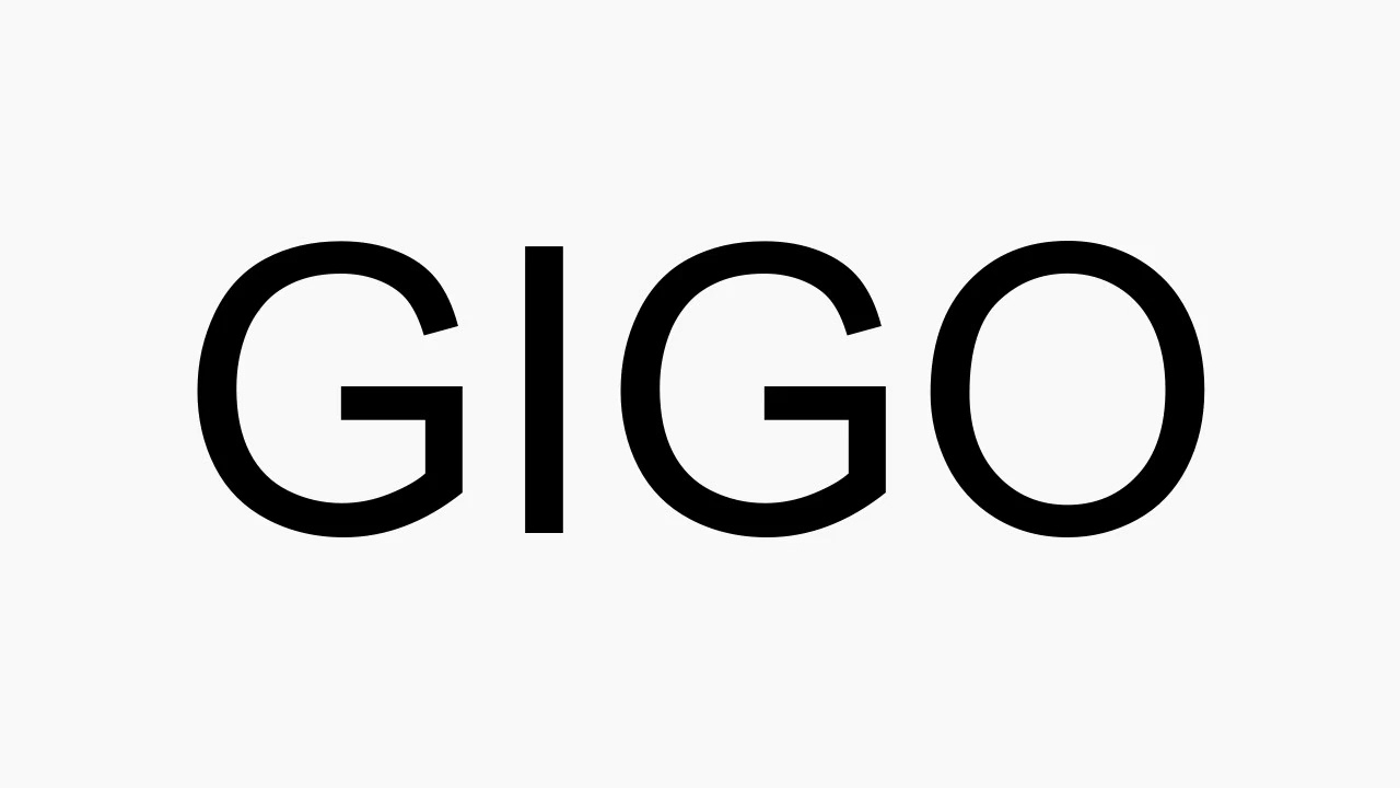 How to pronounce GIGO - YouTube