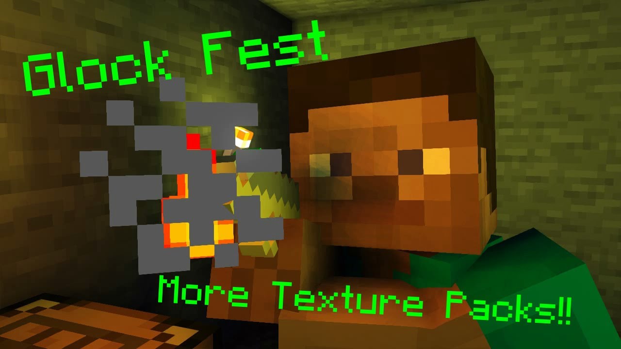 GLOCK 'EM UP | Bow to Glocks | Minecraft Java Resource Pack - YouTube