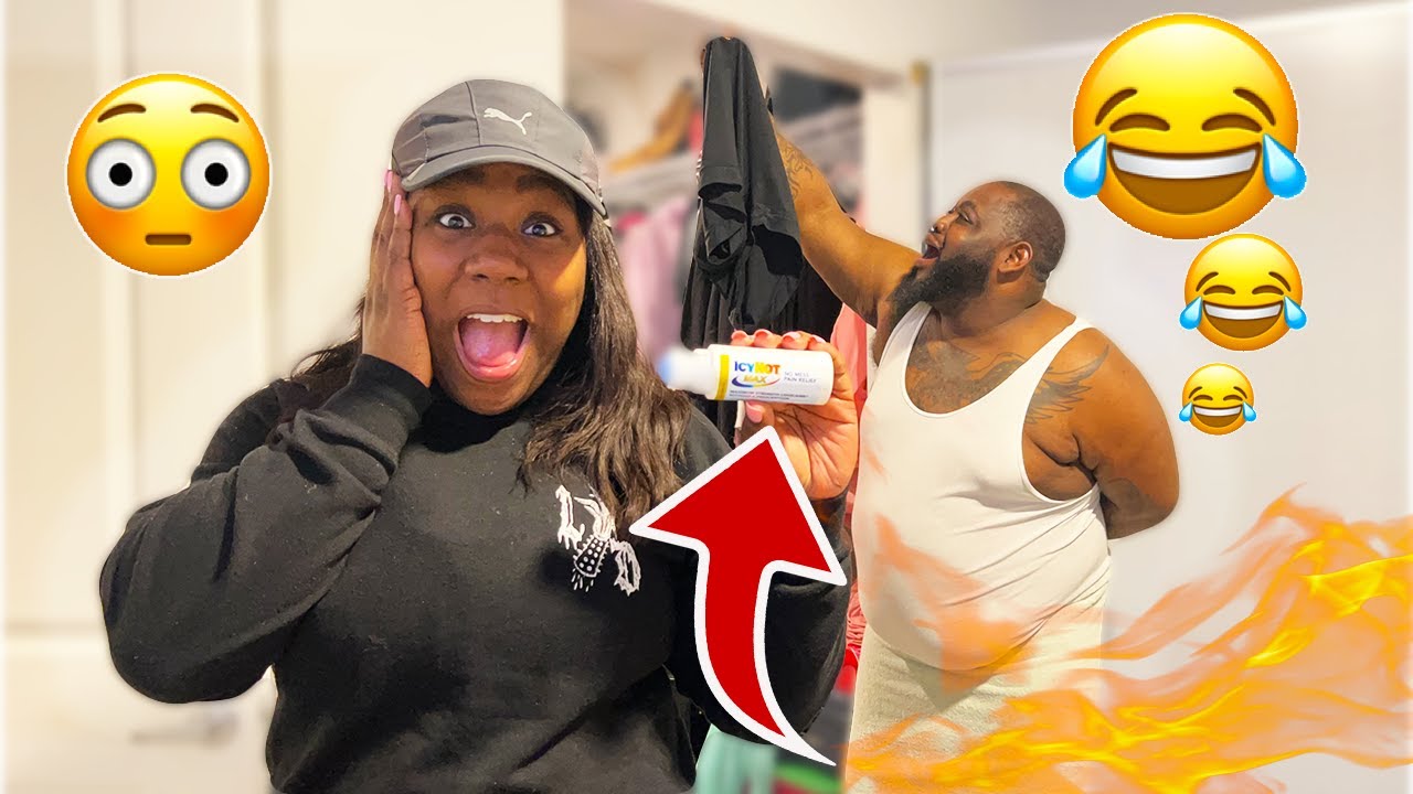 I PUT ICY HOT IN MY HUSBANDS UNDERWEAR!!! (PRANK WAR) | SNACKS AND LEX ...