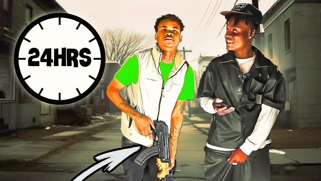 Surviving 24 Hours With Most Dangerous Rapper P YUNGIN - YouTube