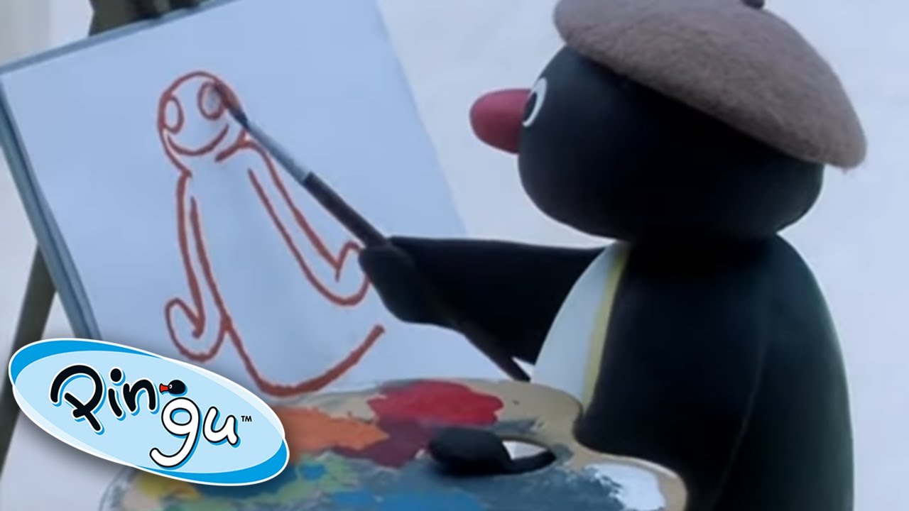 Pingu the Artist! @Pingu - Official Channel Cartoons For Kids - YouTube