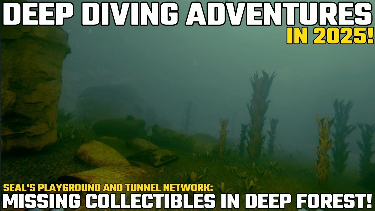 DEEP DIVING ADVENTURES - Missing Collectibles In DEEP FOREST! Seal's ...