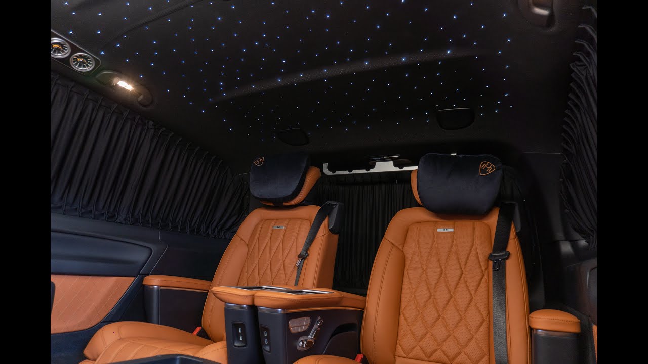 Mercedes-Benz V-class 300d Extra-Long - YouTube