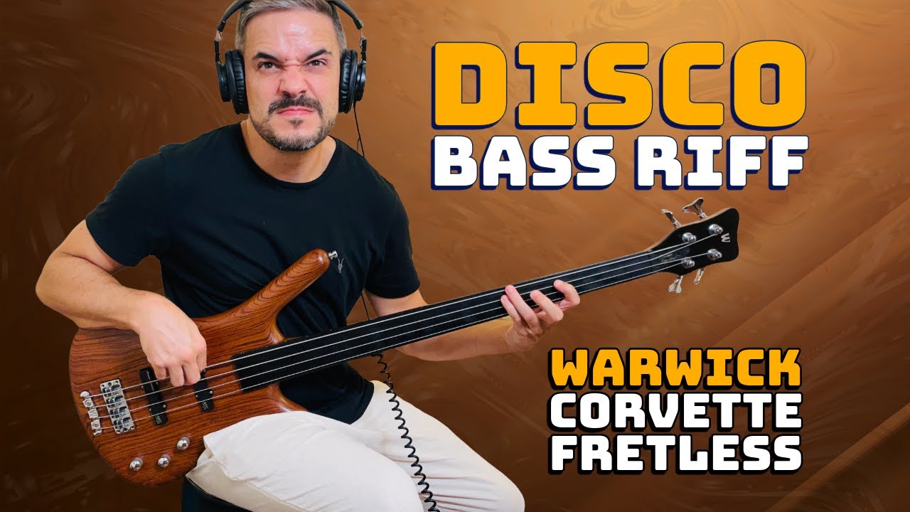 Disco Bass Riff (Warwick Corvette Fretless) - YouTube