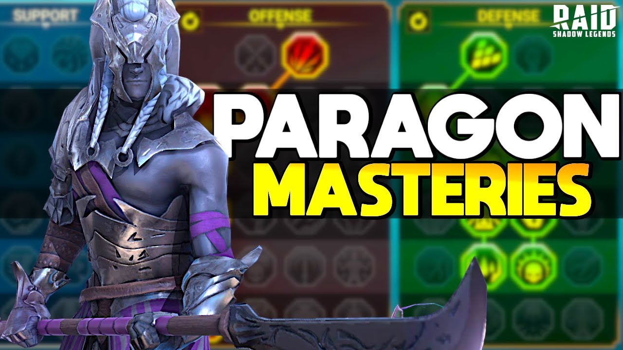 These Paragon Masteries made me a GOD in Raid - YouTube