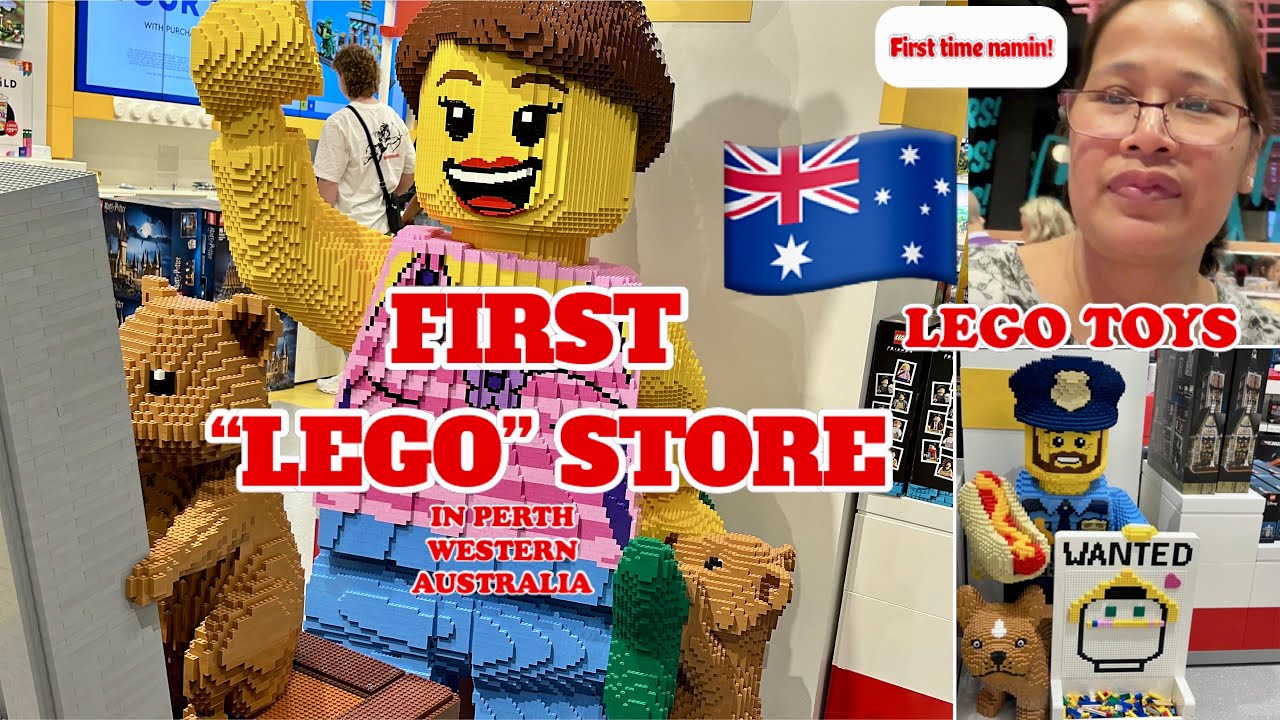 FIRST LEGO CERTIFIED STORE AT PERTH WESTERN AUSTRALIA//FIRST TIME NAMIN ...