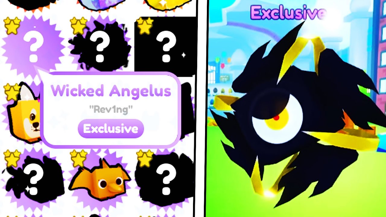 Как Получить Wicked Angelus в Пет Симулятор Х | Код на секретного пета ...