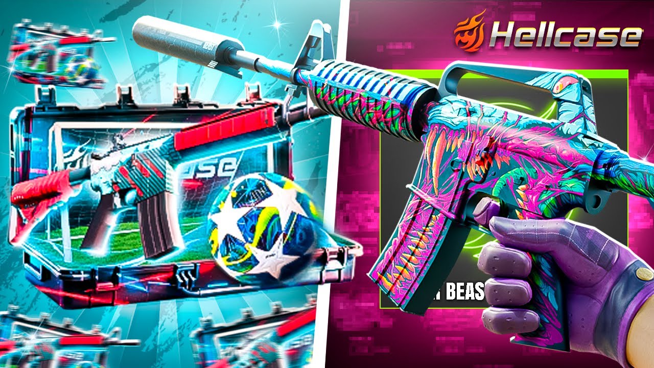 NETBURN CASE GAVE ME M4A1-S HYPER BEAST !!! - HELLCASE - YouTube