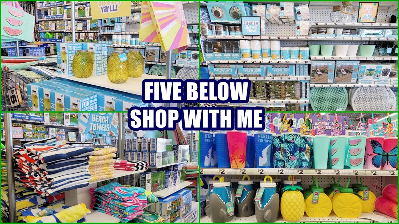 FIVE BELOW SUMMER 2021 NEW FINDS! SHOP WITH ME - YouTube