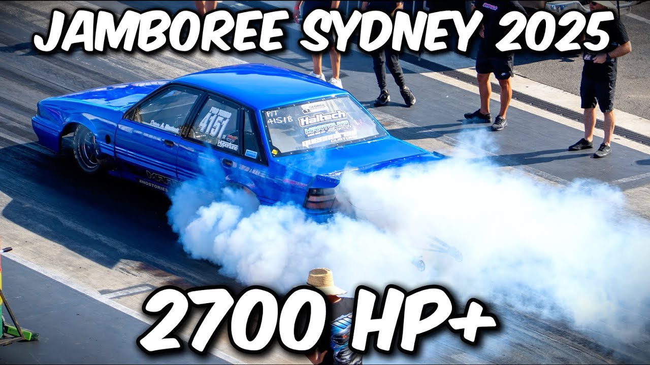 Jamboree Sydney 2025 Highlights - Drag Racing Action | Rotary's, 2JZ's ...
