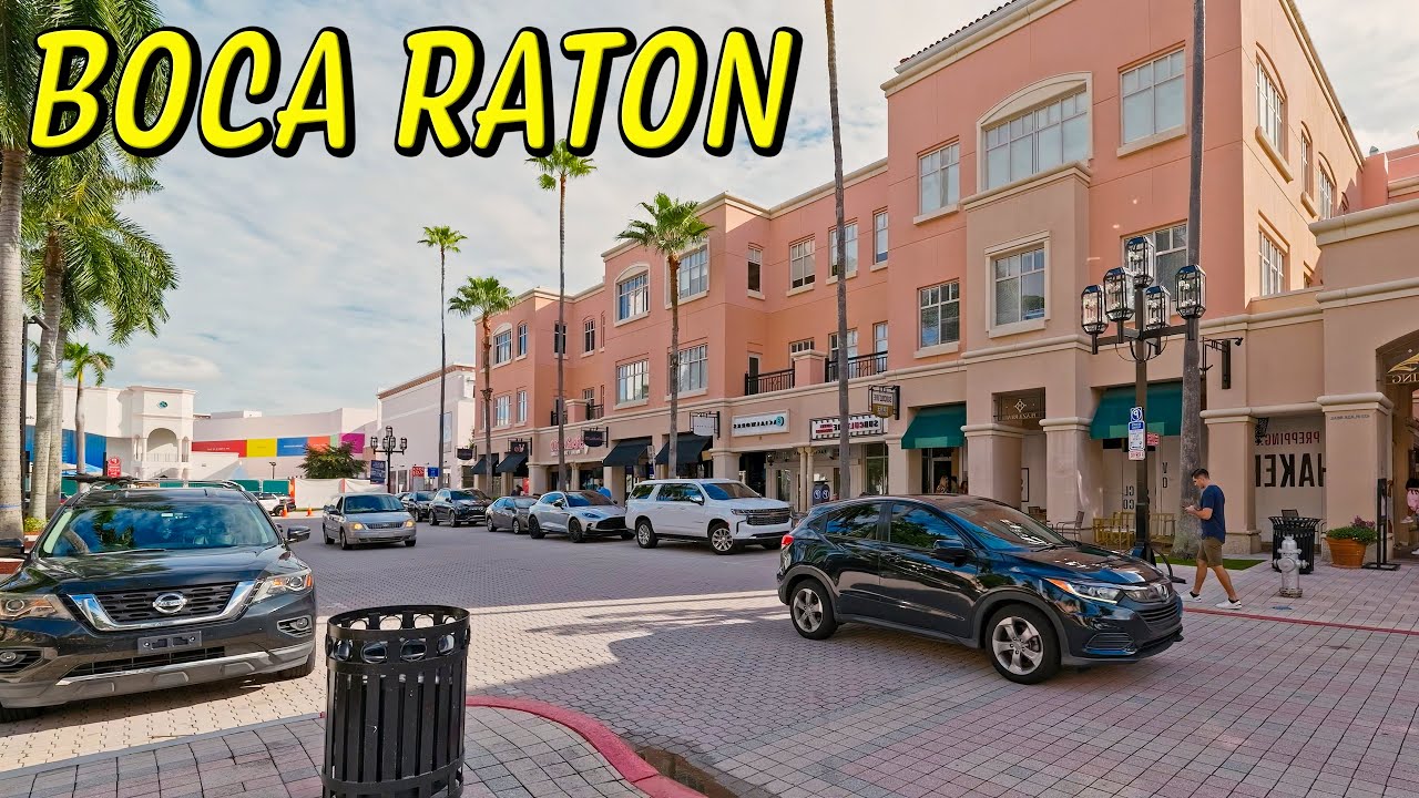 Boca Raton Day Walk | Exploring Downtown Streets and Vibes - YouTube