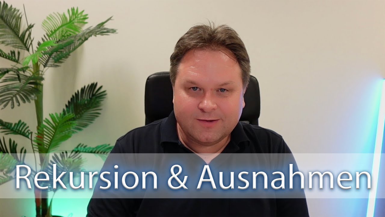 ESOP 12 1 - Rekursion und Ausnahmen - YouTube