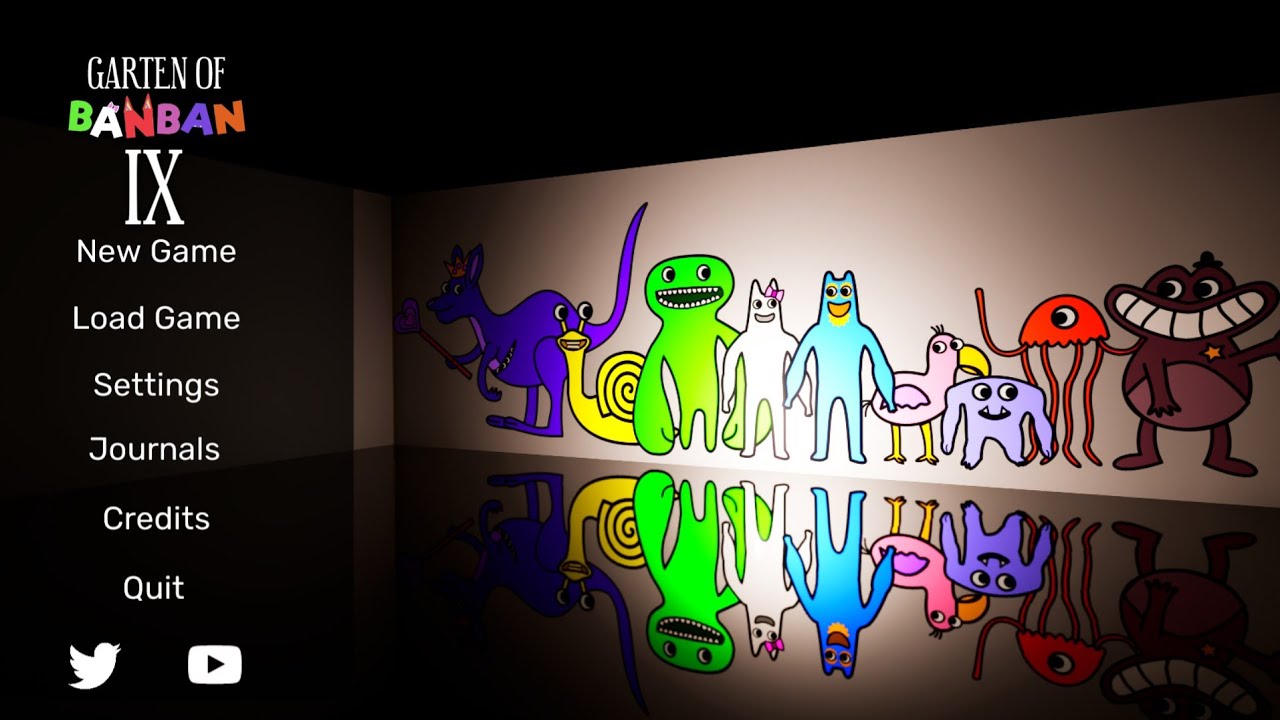 Garten of Banban 9 - First Main Menu (Concept) - YouTube