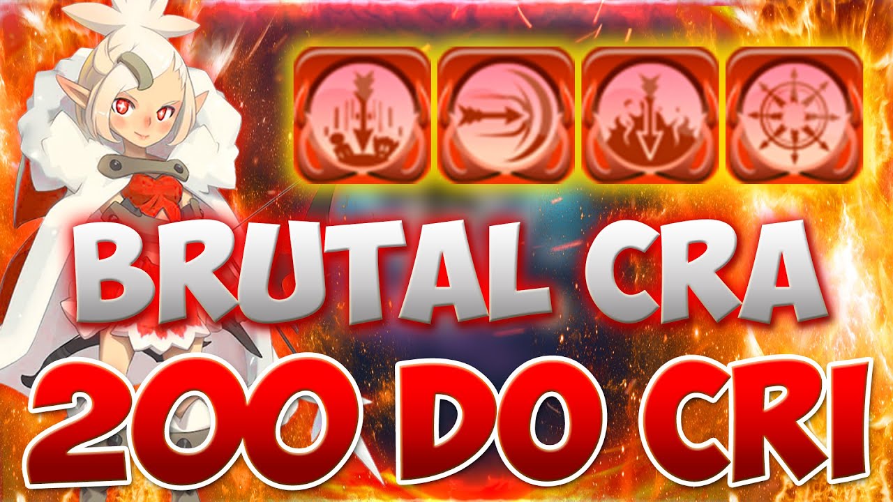 [DOFUS] PVP 3X3: INSANE CRA 200 DMG CRIT FULL INT (BRUTAL MODE) - YouTube