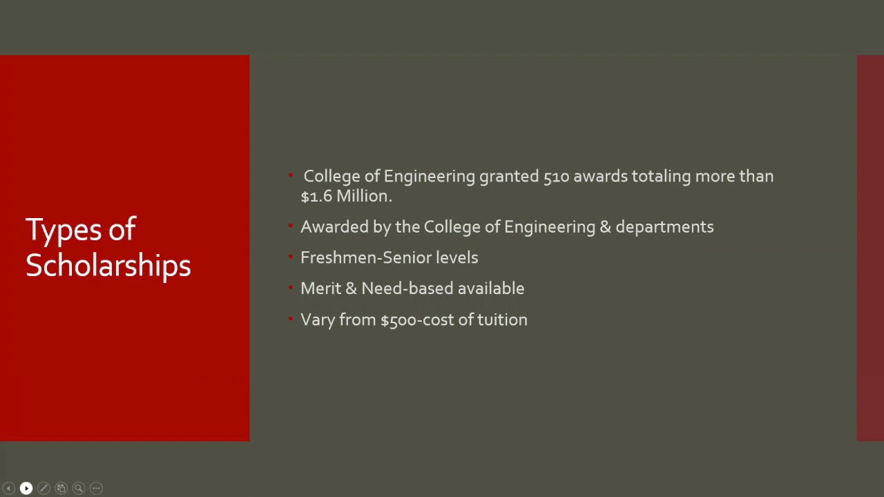 COE Transfer Scholarship Video - YouTube
