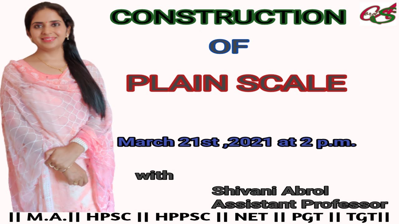 ||CONSTRUCTION OF PLAIN SCALE || - YouTube