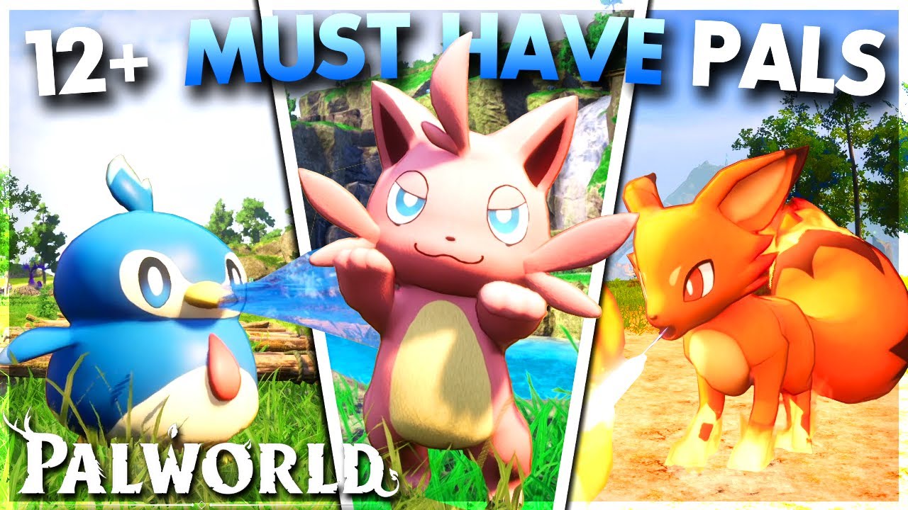 12+ Most USEFUL Pals EARLY GAME in Palworld (Palworld Tips & Tricks ...