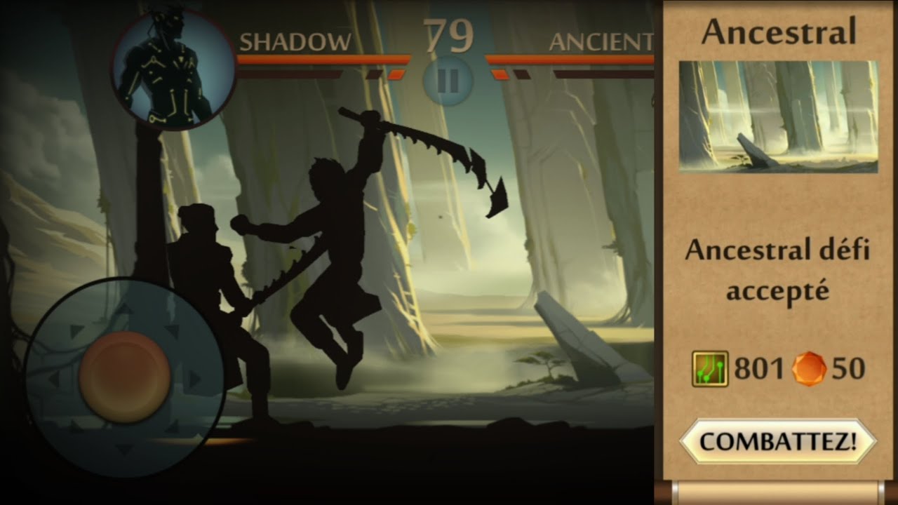 UNBEATABLE ANCIENT | Shadow Fight 2 Classic Gameplay - YouTube