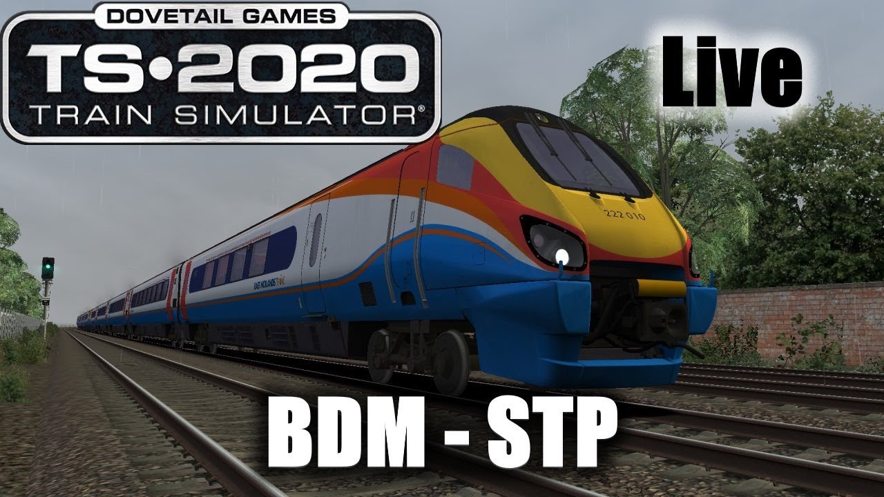Train Sim Live - Bedford to London St Pancras International - YouTube