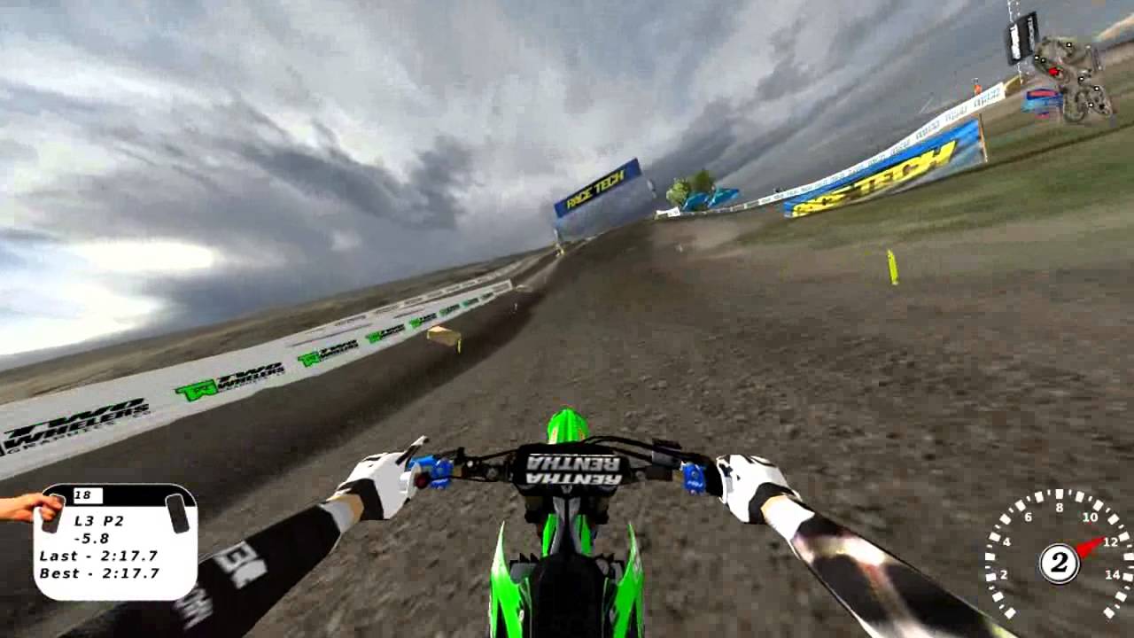 Mx Simulator 2013 | Fastlap at Lakewood 2013 - YouTube