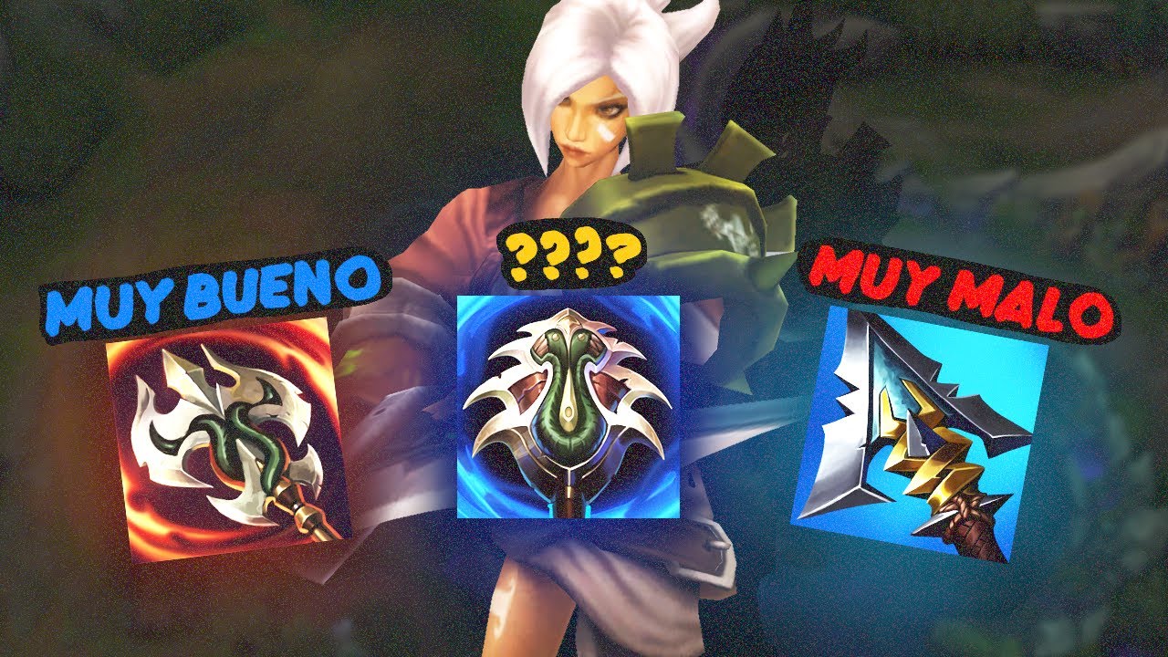 GUIA DE OBJETOS GUIA DE ITEMS RIVEN S14 | ¿Qué comprar primero con ...