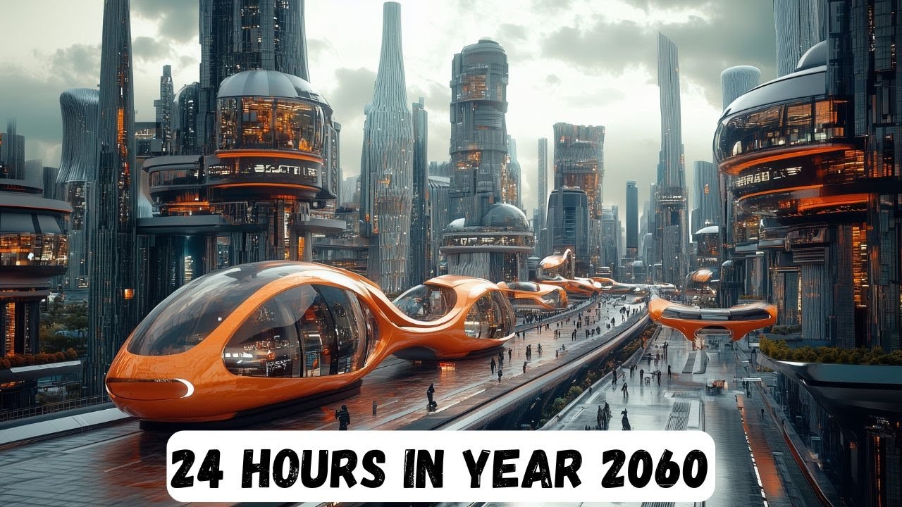 I Spent 24 Hours in 2060 and Discovered the FUTURE! - YouTube