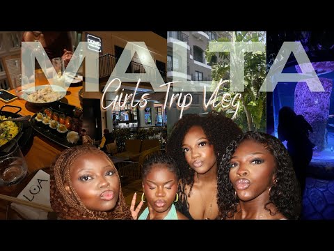 MALTA VLOG | A GIRLS TRIP, GOOD FOOD AND GOOD VIBES | VICTORIA SCHEALTIEL