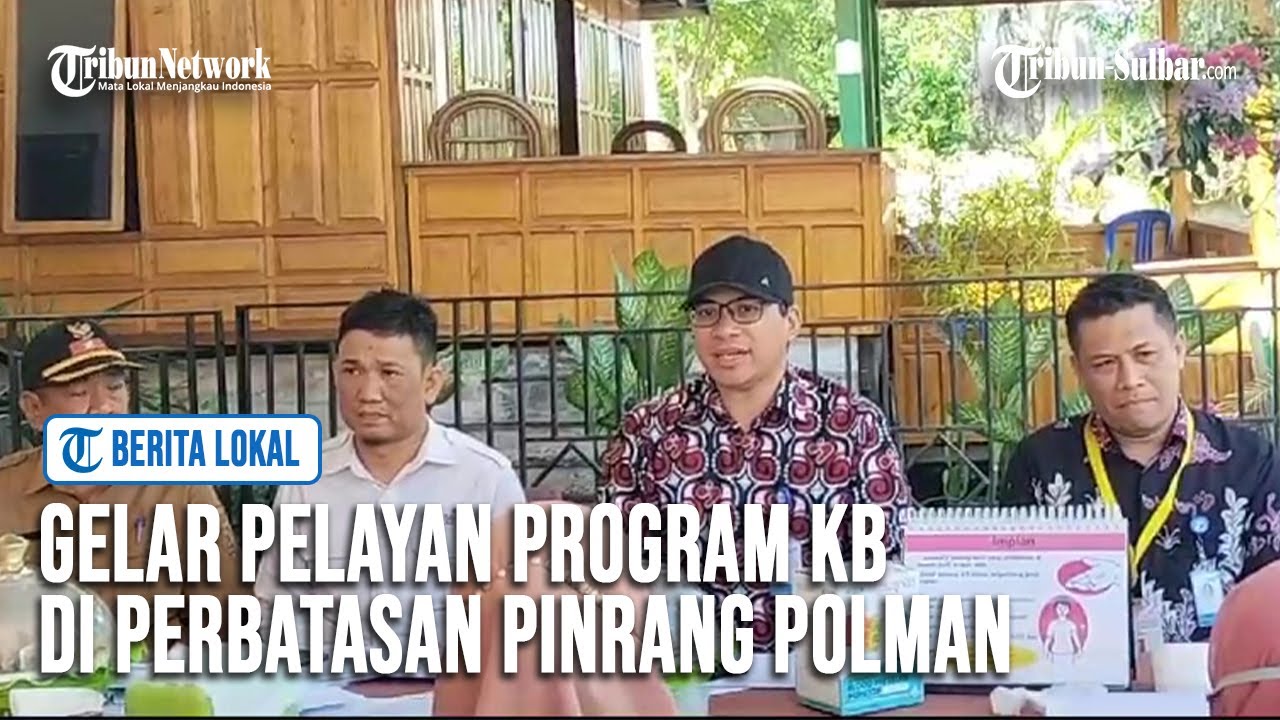 BKKBN Sulbar Gelar Pelayan Program KB di Perbatasan Pinrang Polman Untuk Cegah Stunting - YouTube
