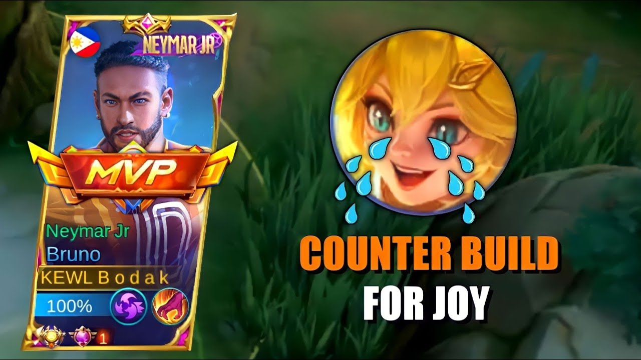 COUNTER BUILD FOR JOY!! BRUNO HIGH DAMAGED HACK!!! | BRUNO BEST BUILD ...