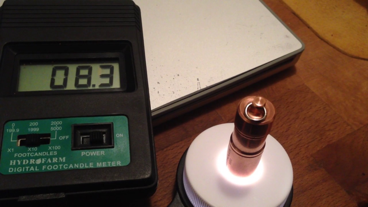 Astrolux M03 medium mode flicker - YouTube