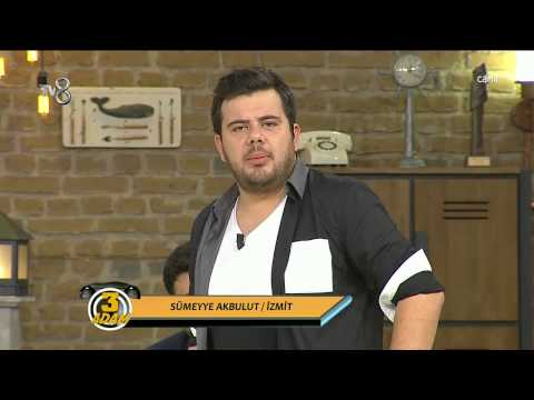 3 Adam - Canlı Yayına Bağlanan İzleyiciyle Eser'in Komik Diyaloğu (2.Sezon 11.Bölüm)