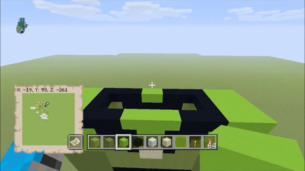 Minecraft Steven Universe Peridot Statue Building Tutorial - YouTube