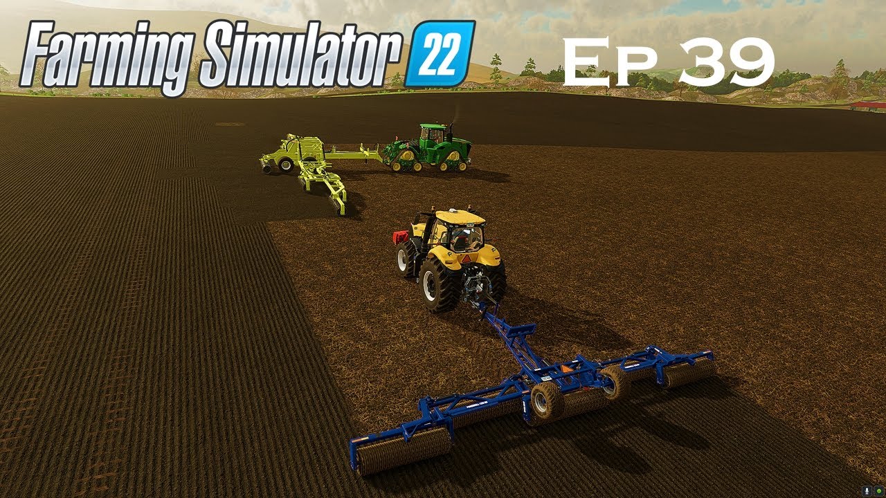 farming Simulator 22 fs22 timelapse Ep #39 west bridge hills map fs22 ...