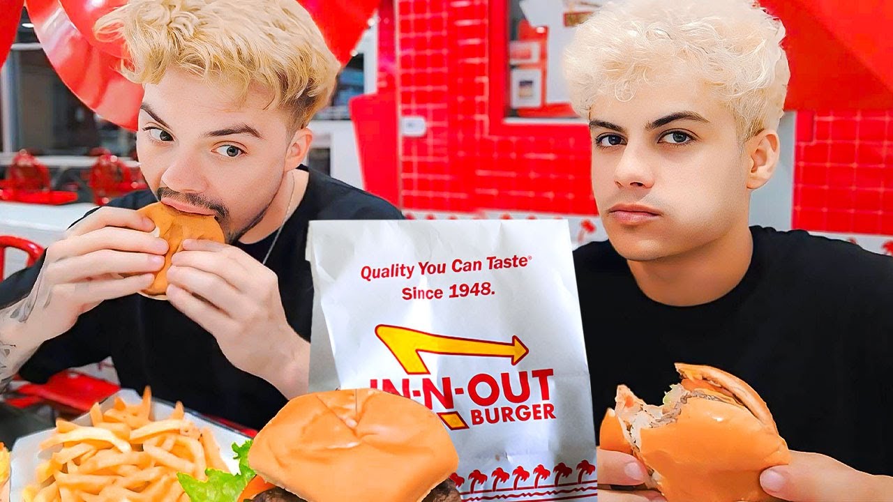 Stable Ronaldo & FaZe Adapt In-N-Out Burger MUKBANG.. - YouTube