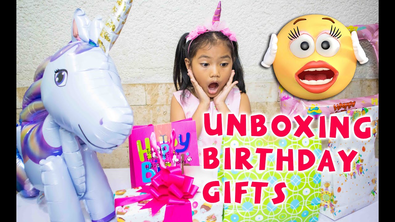 Unboxing Birthday Gifts! - YouTube